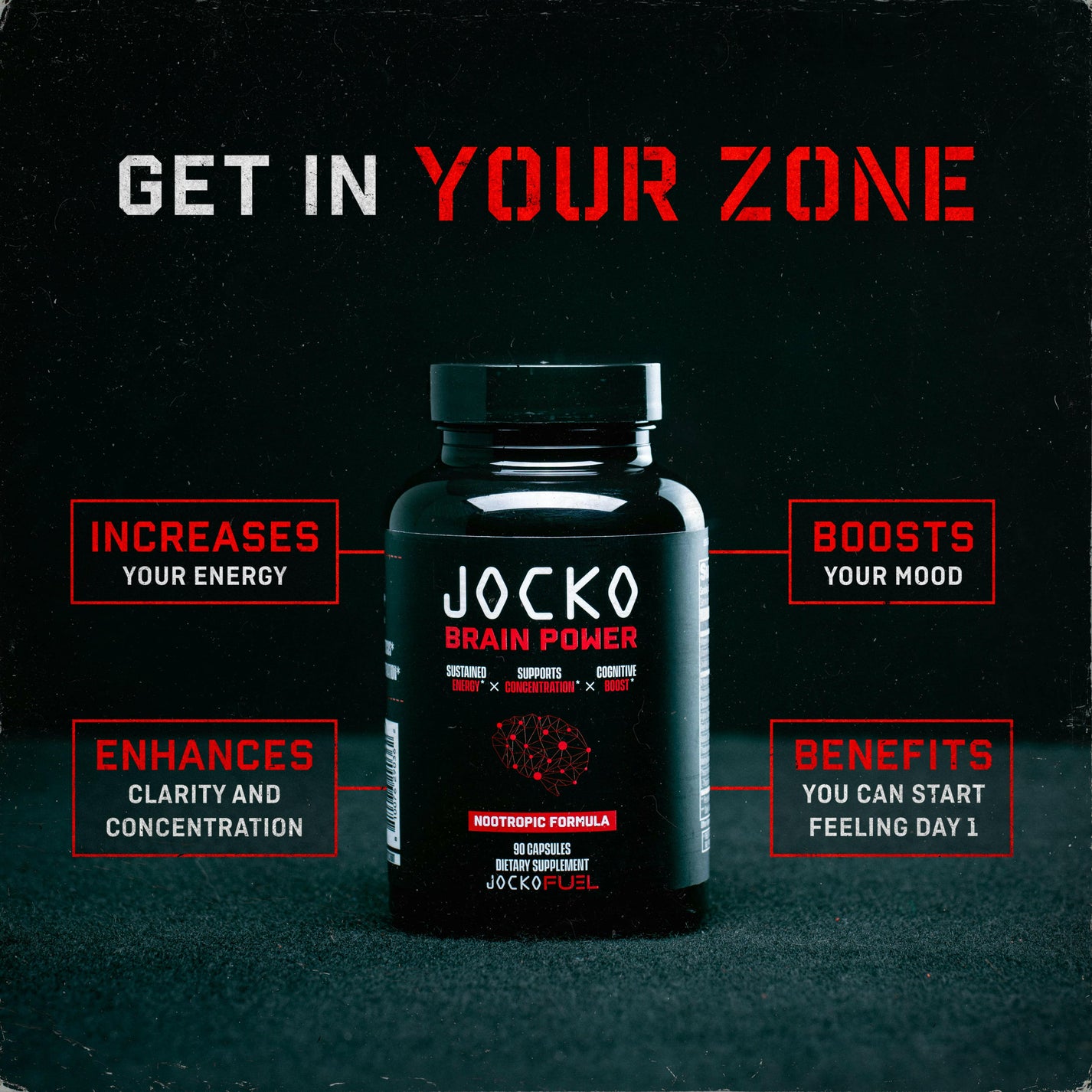 JOCKO BRAIN POWER NOOTROPIC – Jocko Fuel