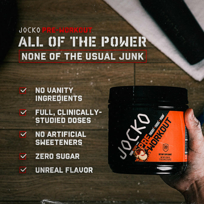 JOCKO PRE-WORKOUT – Jocko Fuel