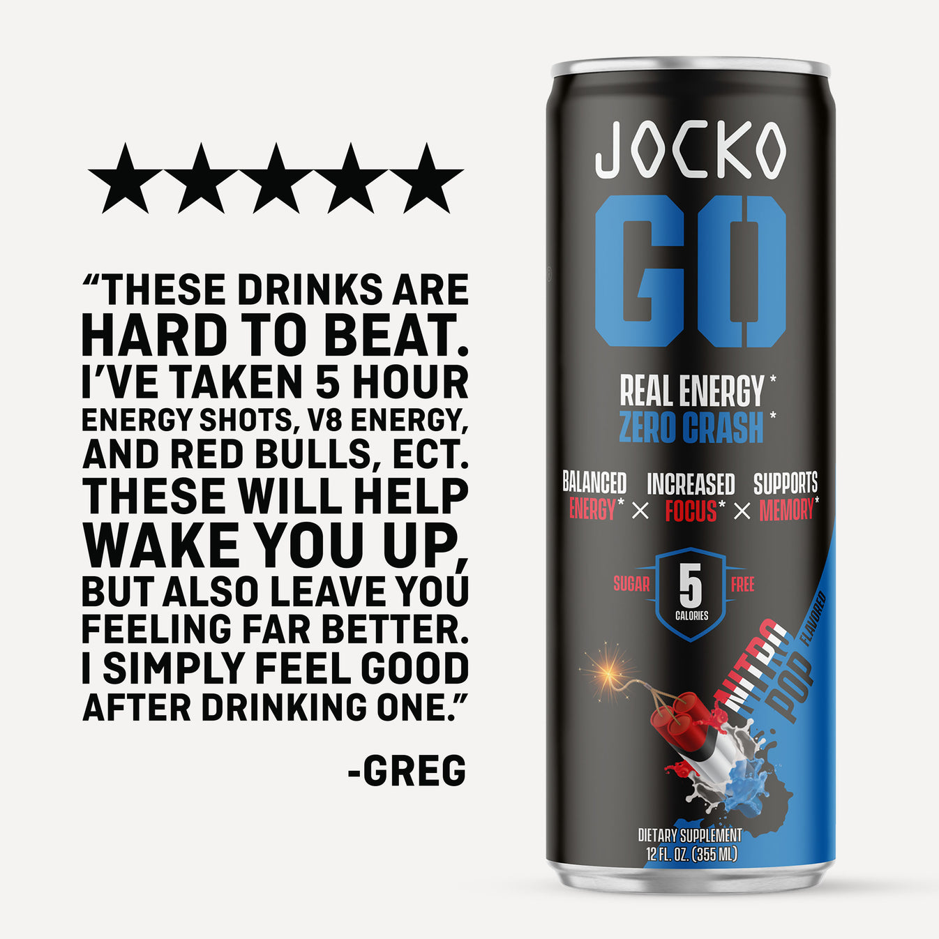JOCKO GO ENERGY DRINKS – Jocko Fuel