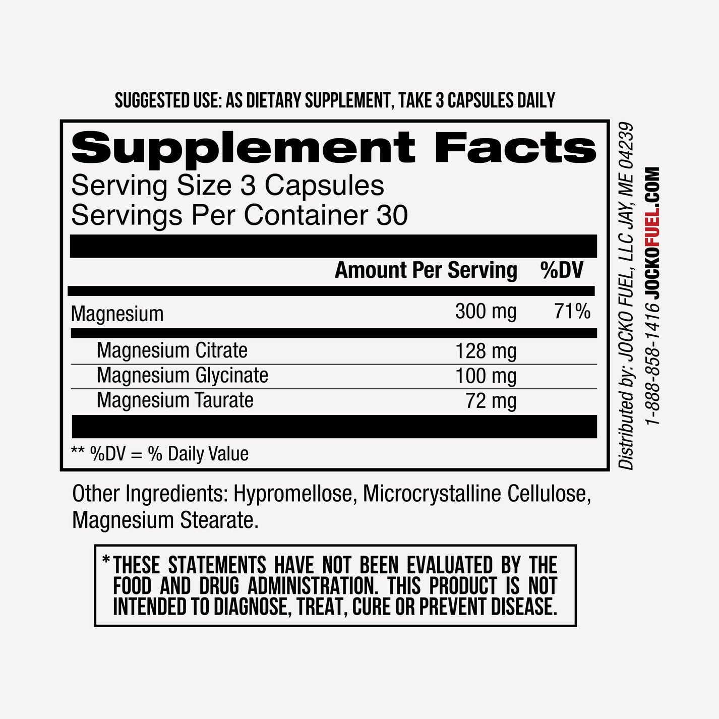 Jocko Magnesium – Jocko Fuel