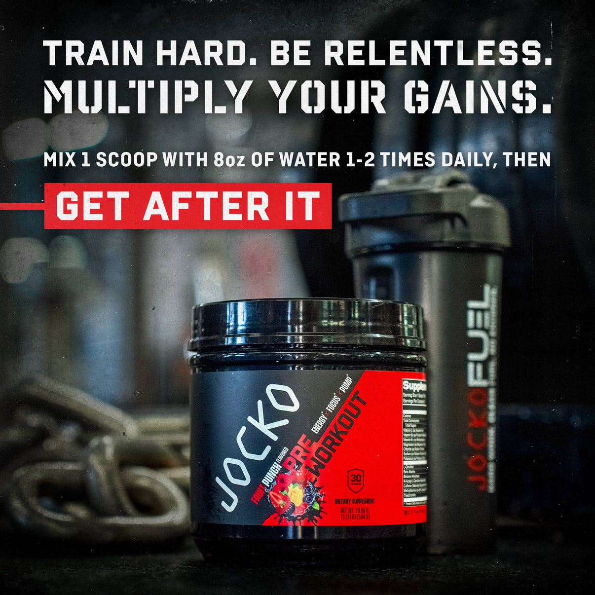 JOCKO PRE-WORKOUT – Jocko Fuel