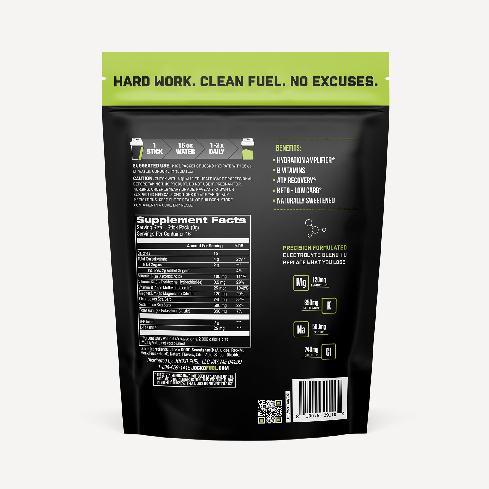 JOCKO Hydrate Sticks – Jocko Fuel